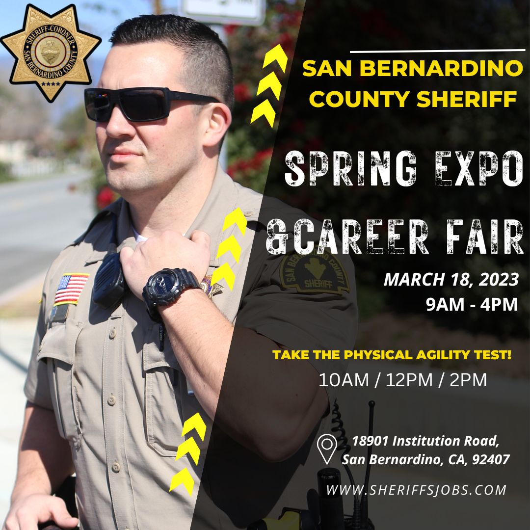 Sheriff’s Spring Expo & Career Fair – San Bernardino County Sheriff’s Jobs